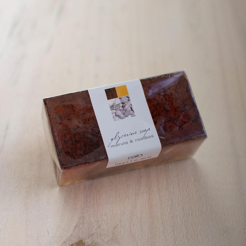 soap - glycerin wedge marula & rooibos – Rain Natural Skincare IE